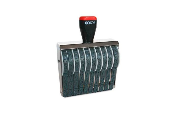 Nummerstämpel 10 siffror 18 mm | SKOGMA.SE