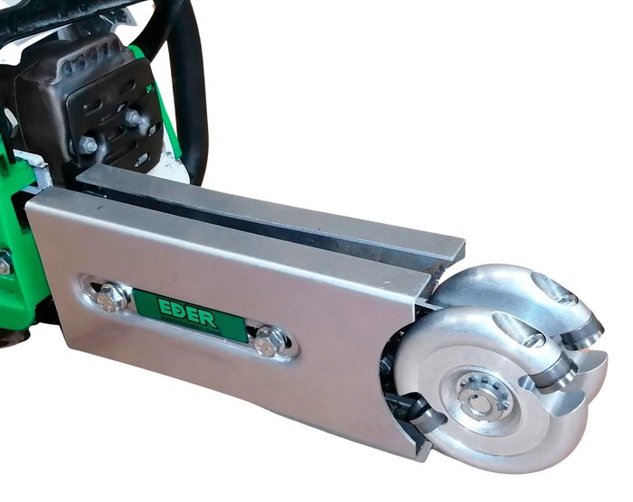 Eder Chain Driven Trough Cutter with 12 mm Mounting Groove, 3/8 ...